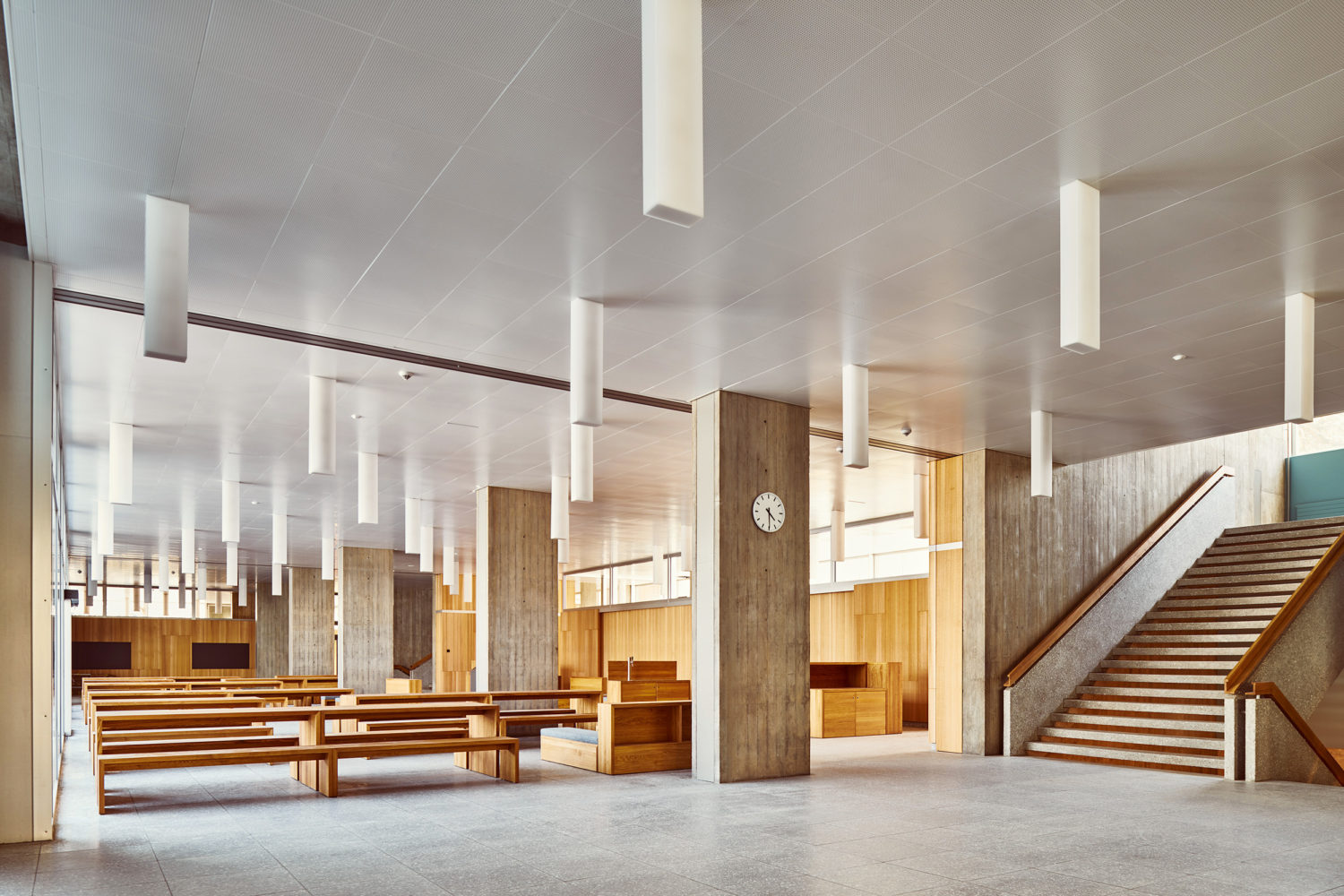 Schulhaus FMS Engelgasse, Basel – fotografie roman weyeneth